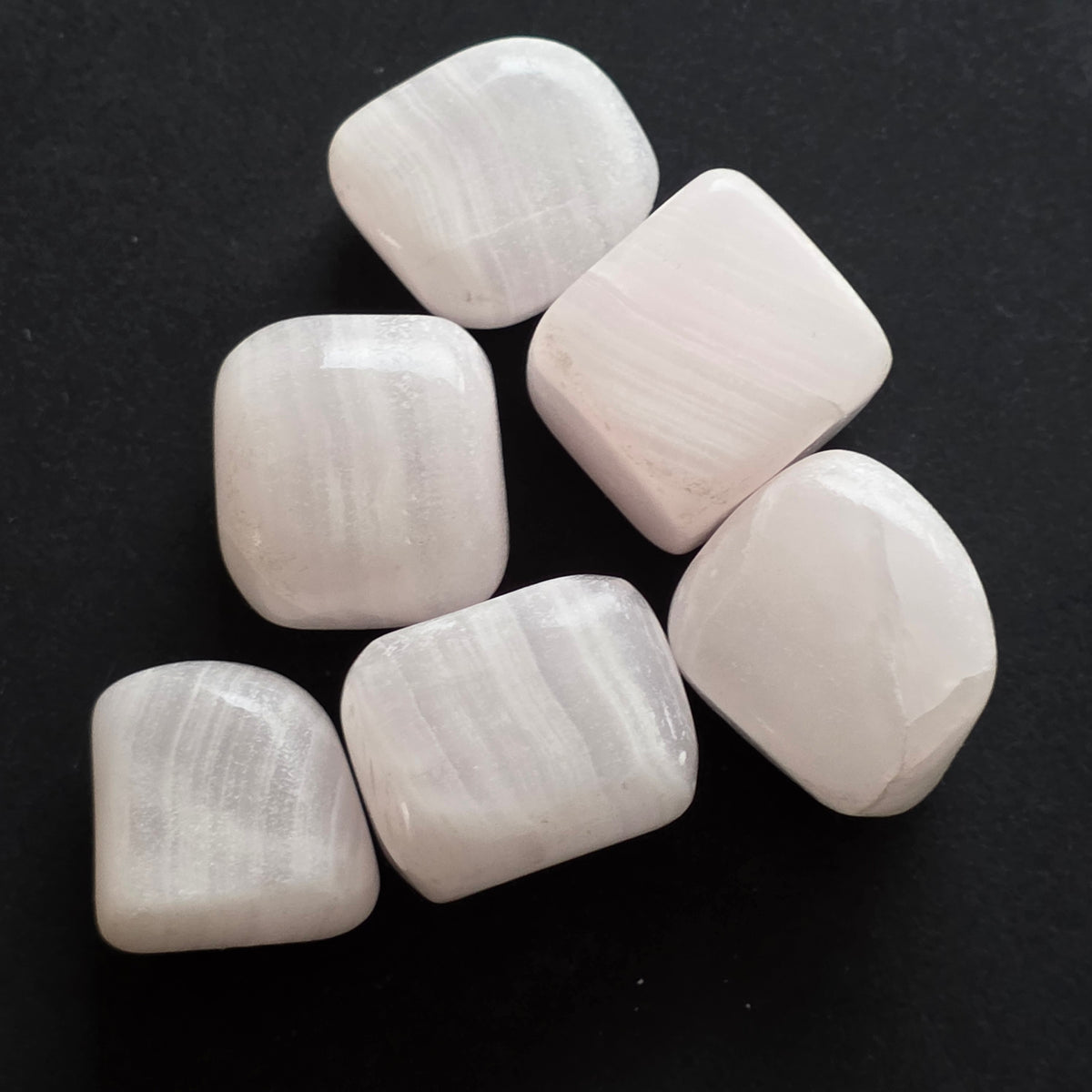 Mangano-Kalcit, Trommelstein – DRUZY